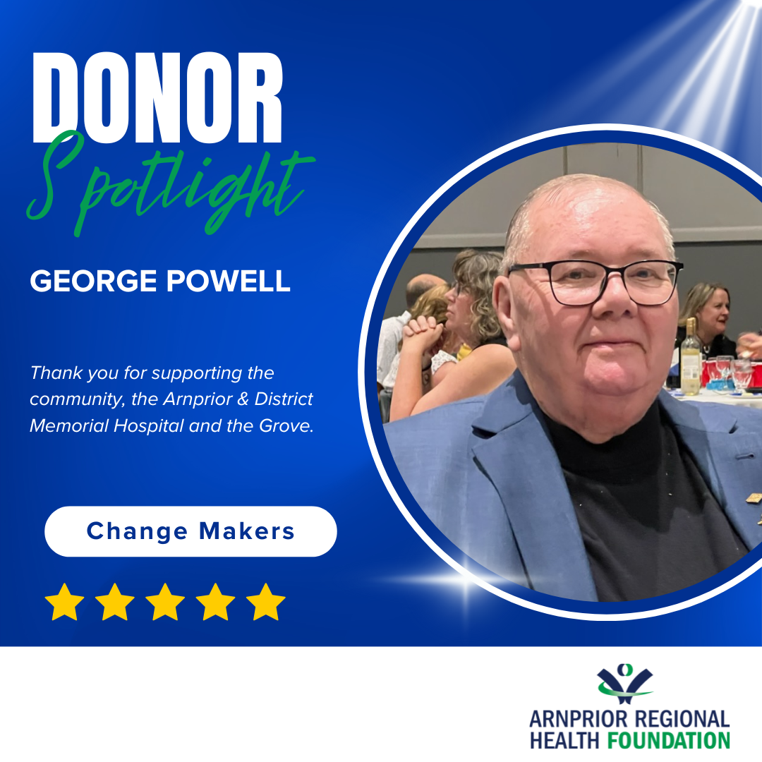 Donor Spotlight – George Powell